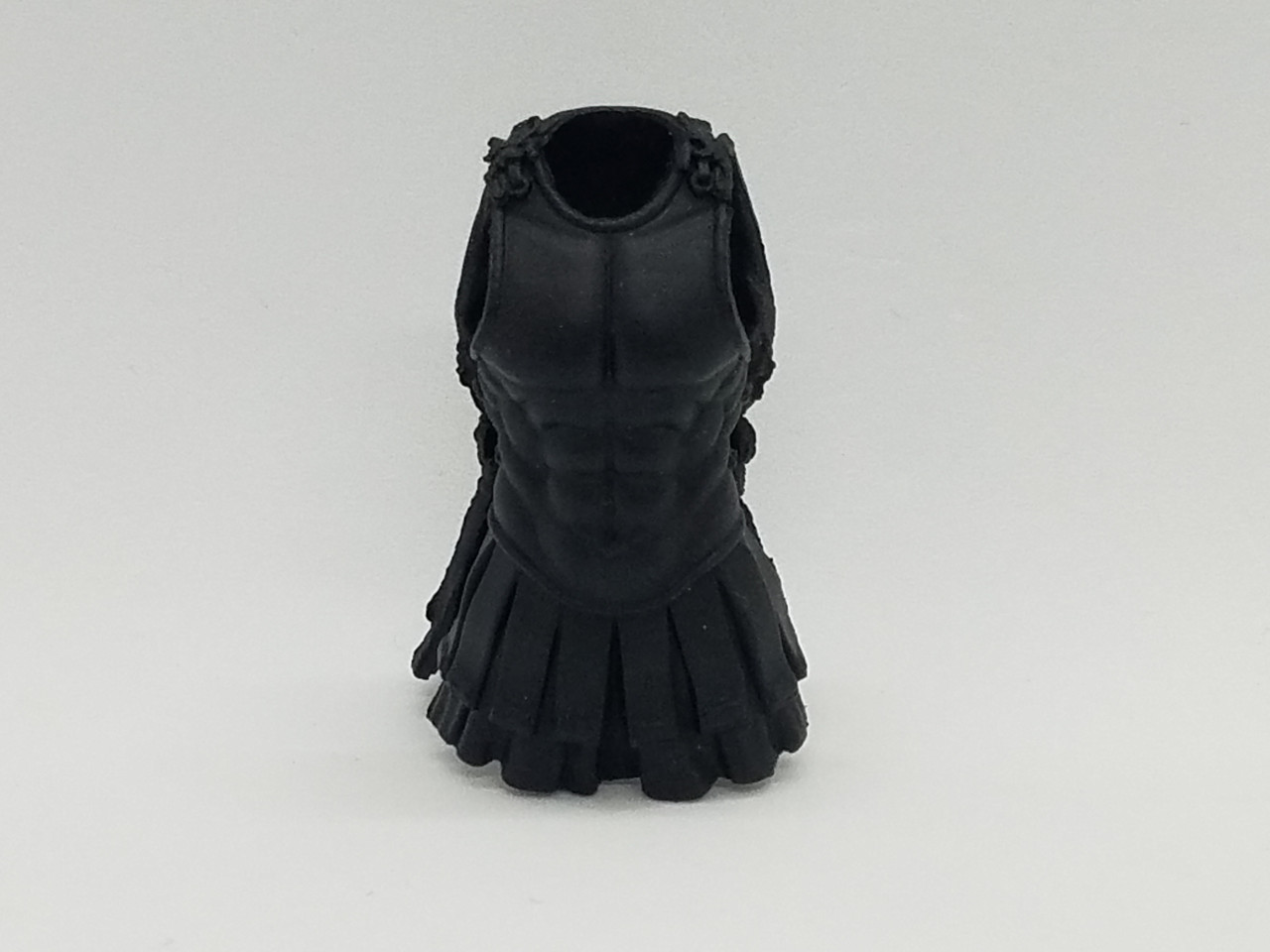 Black Spartan Chest Armor (Black Accessory Kit) - Vitruvian Armory
