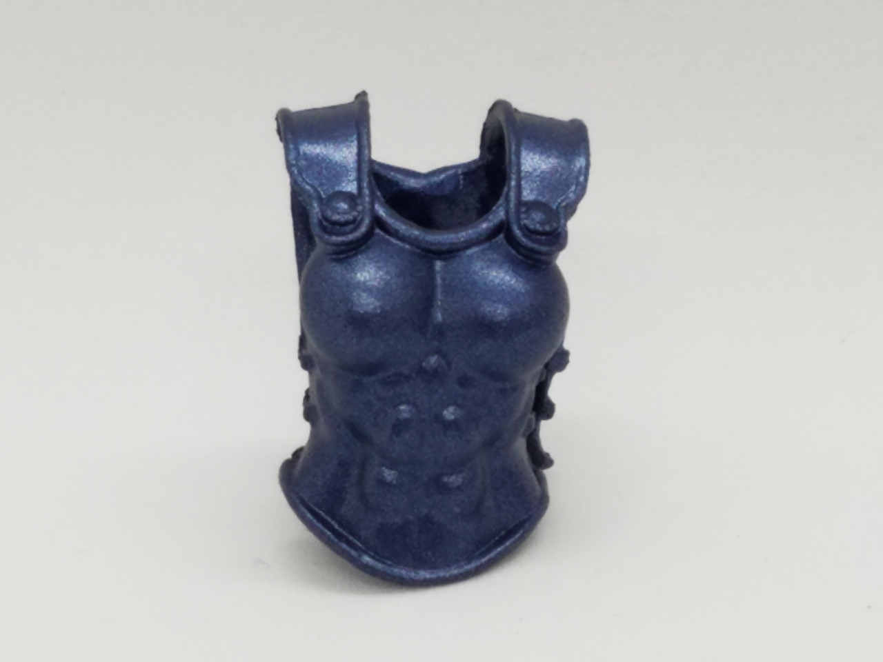 Cobalt Blue Amazon Chest Armor - Vitruvian Armory