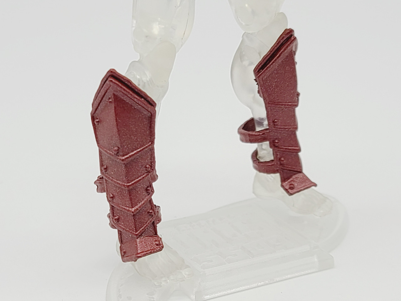 Ruby Knight Leg Armor - Vitruvian Armory