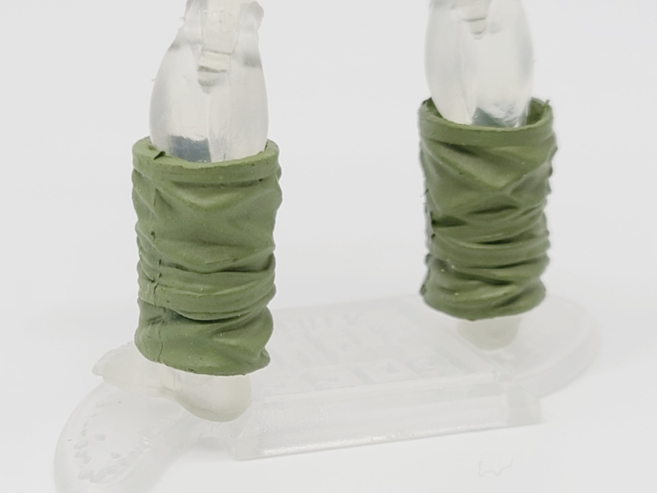 Ranger Green Male Leg Wraps - Vitruvian Armory