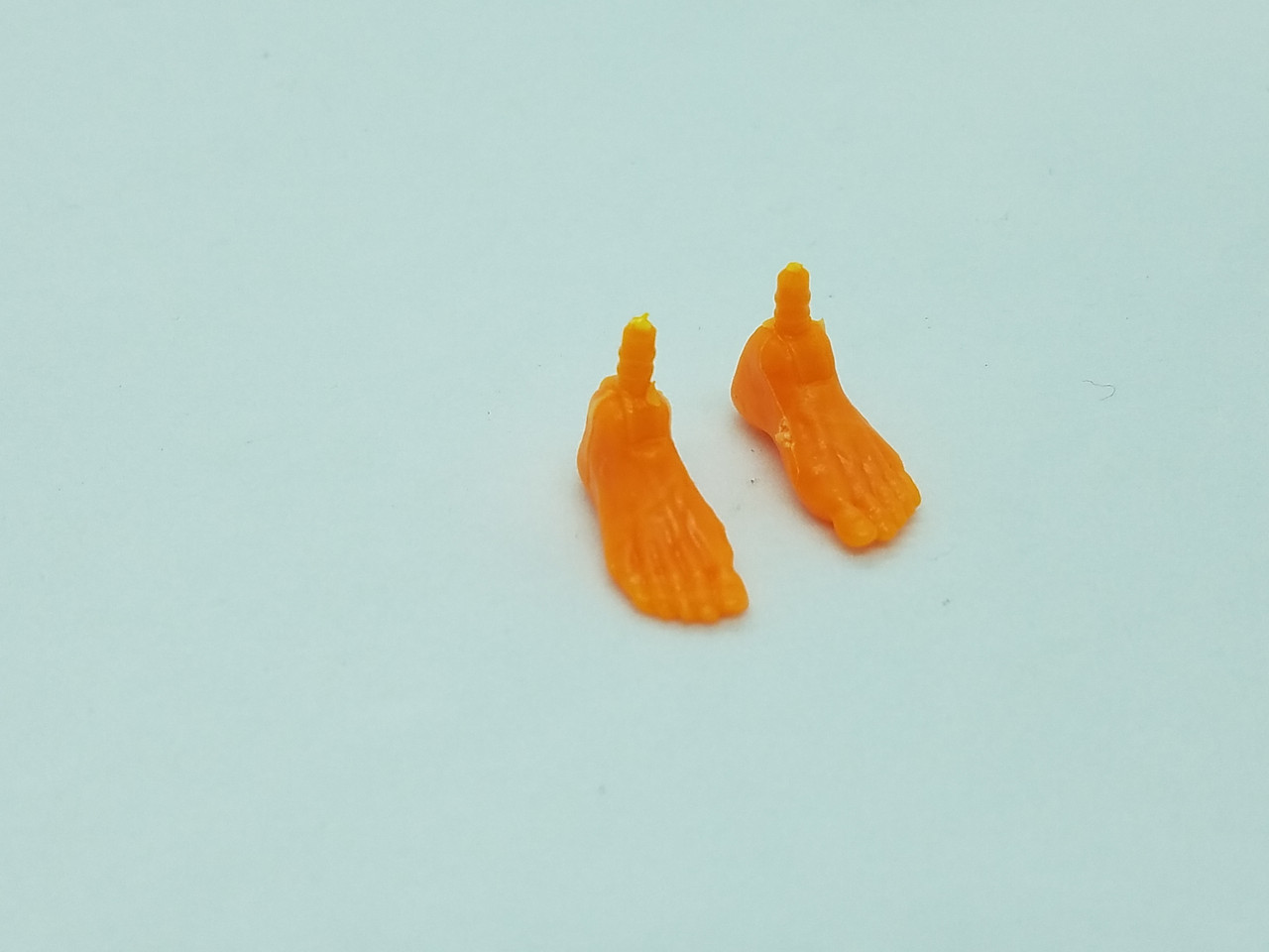 Sunset Orange Male Bare feet - Vitruvian Armory