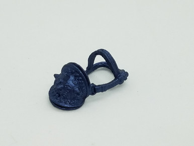 Cobalt Blue Medusa Shoulder Armor - Vitruvian Armory