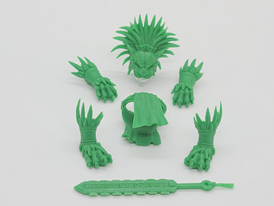 Female head from Vampire Mini Kit Set (Green)