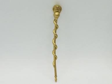 Gold Snake Staff - Vitruvian Armory