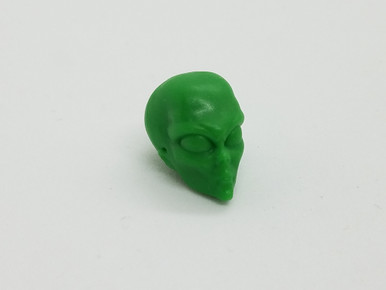 Alien head (male neck connector) (Green)