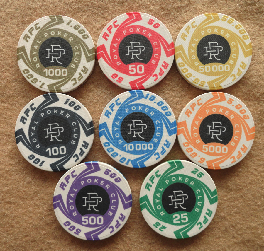 Jetoane Poker Personalizate din Ceramica GEN EPT