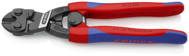 Knipex 7112200SBA - 8'' High Leverage CoBolt® Cutters w/ Spring-Comfort ...