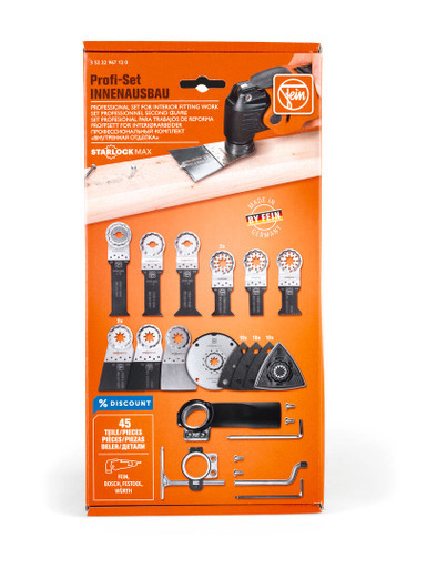 Fein 35222967120 - Professional Set Starlock Max Wood / Interior ...