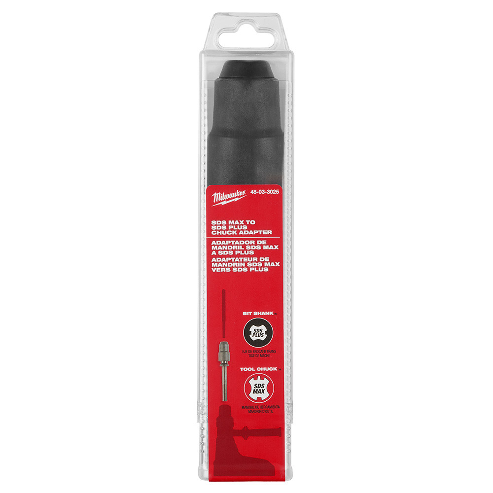 Milwaukee 48-03-3025 - SDS MAX to SDS PLUS Chuck Adapter - Canucktools ...
