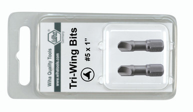 Wiha 71913 - Tri-Wing Insert Bit #5 x 25mm 2Pk - Canucktools.ca ...