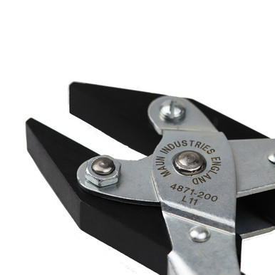 Maun 4871-200 - Smooth Jaws Flat Nose Parallel Plier Return Spring 200 ...