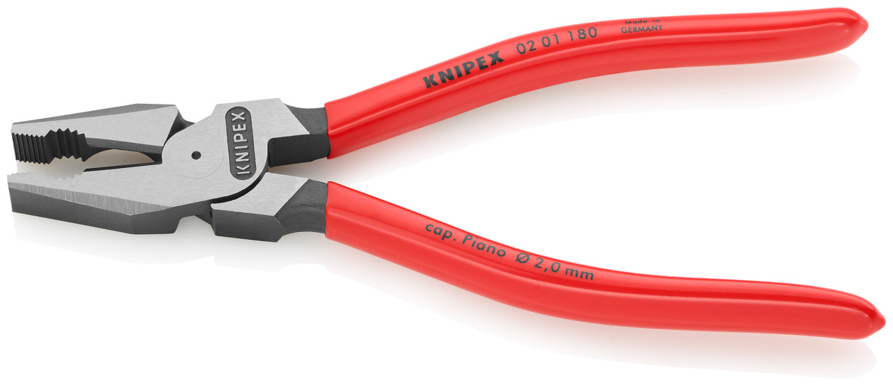 Knipex 0201180 - High Leverage Combination Pliers - Federated Tool Supply