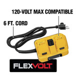 DEWALT DCA120 - Corded Power Supply Adaptor - Federated Tool Supply