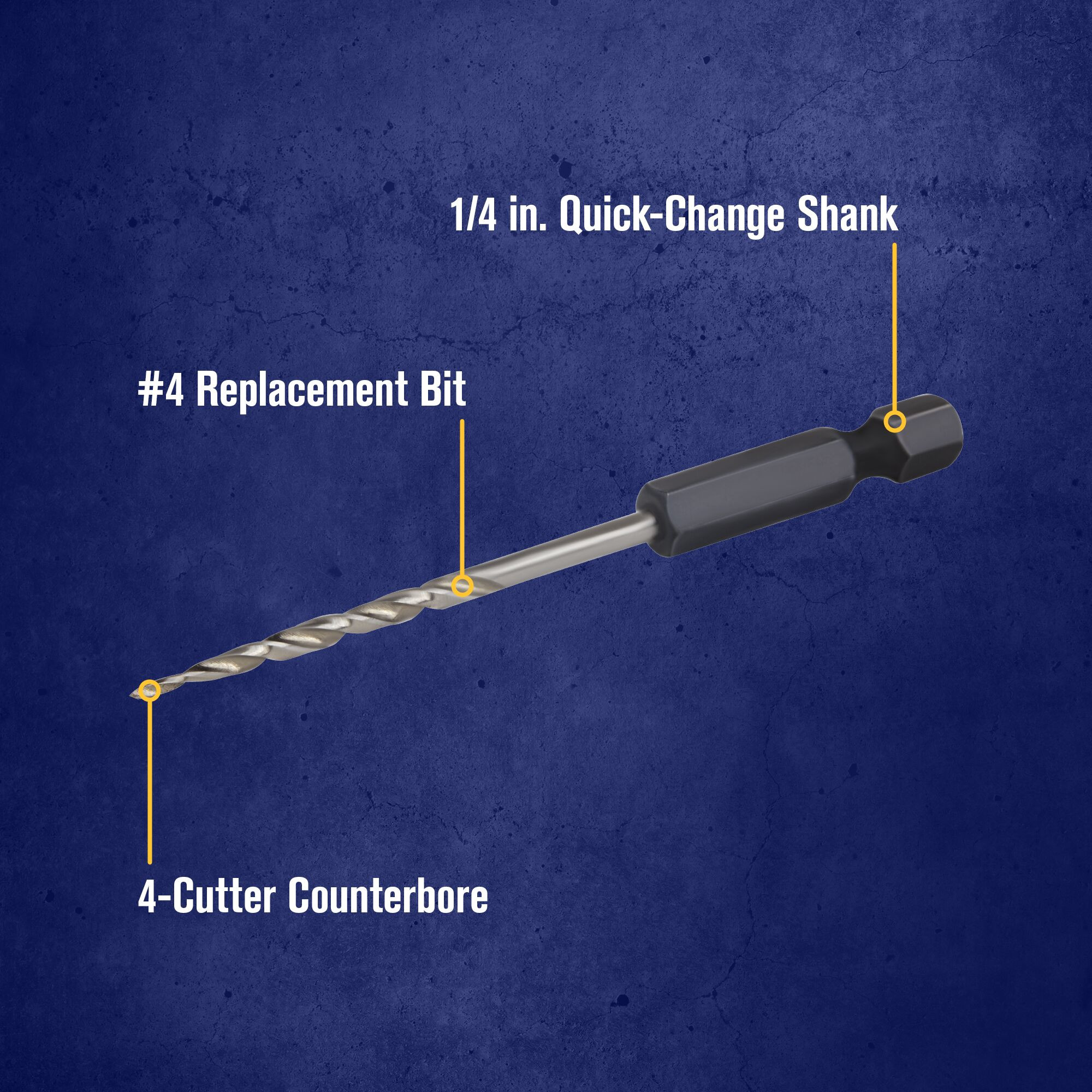 Irwin 1882786 - Speedbor Countersink Wood Drill Bit, Number-4 ...