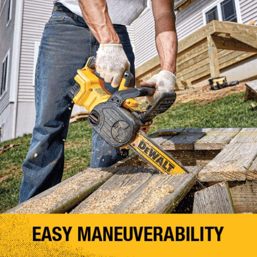 DEWALT DCCS620P1 - 20V MAX Compact 12 In. Cordless Chainsaw Kit ...