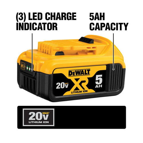 DEWALT DCCS620P1 - 20V MAX Compact 12 In. Cordless Chainsaw Kit ...