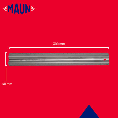 Maun 1773-012 - Metal Safety Rule 12" - Canucktools.ca
