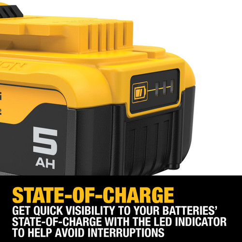 DEWALT DCB205CK - 20V MAX* 5.0Ah Battery Charger Kit w/Bag - Federated ...