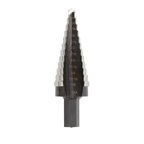 Irwin 10234 - Unibit Step Drill Bit, 3/16" To 7/8", 3/8" Shank ...