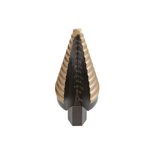 Irwin 10234CB - Unibit Step Drill Bit, 3/16" To 7/8", Cobalt Alloy ...