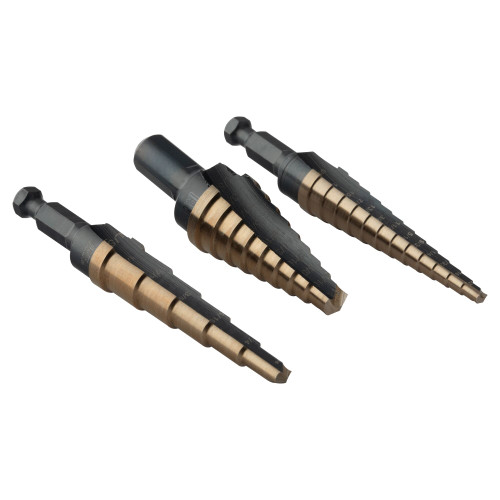 Irwin 10502CB - Unibit Step Drill Bit Set, 3-Piece - Canucktools.ca ...