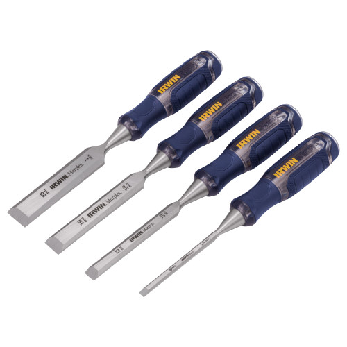Irwin IRHT82507 - Marples High Impact 4-PACK Woodworking Chisels Set ...