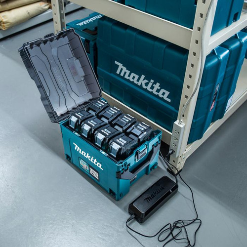 Makita BCC01 - 40Vmax XGT 8-Port Multi Charger Case - Federated Tool Supply