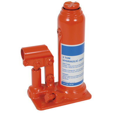 Jet 140102 - (JHJ-3) 3 Ton JET Hydraulic Bottle Jack - Super Heavy Duty ...