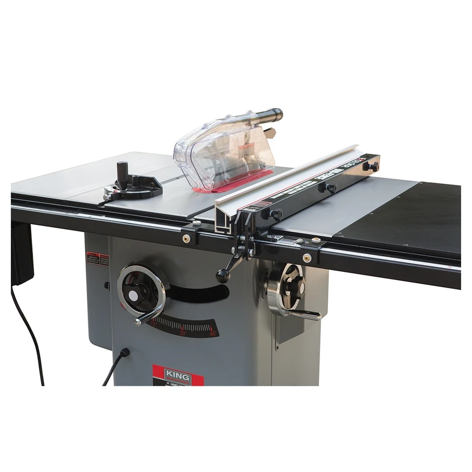 King Canada KC-10KX/U30 - 10" Cabinet Table Saw With 30" Max Rip ...