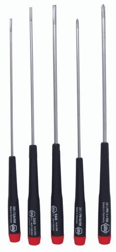 Wiha 26192 - Precision Slotted & Phillips 5 Pc. Set - Federated Tool Supply