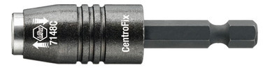 Wiha 71480 - CentroFix 1/4 Bit Holder - Quick Release - Federated Tool ...