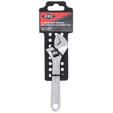 ITC 020311 - (IAW-6) 6" Adjustable Wrench - Federated Tool Supply