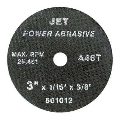 Jet 501004 - 2 x 1/8 x 3/8 A46T POWER ABRASIVE T1 Cut-Off Wheel ...