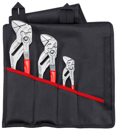 Knipex 001955S7 - 3 Pc Pliers Wrench Set In Tool Roll - Federated Tool ...