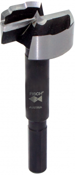 FISCH 1-1/4" x 3-1/2" Black Shark Forstner Bit - Federated Tool Supply