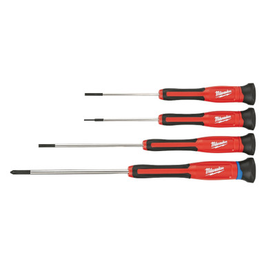 Milwaukee 48-22-2604 - 4-Piece Precision Screwdriver Set - Federated ...