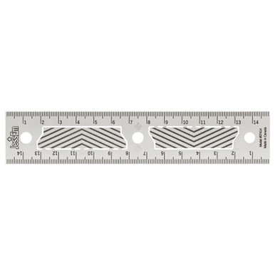 JessEm 150mm Precision Ruler with Flex Grip | 07414 | CanuckTools.ca ...