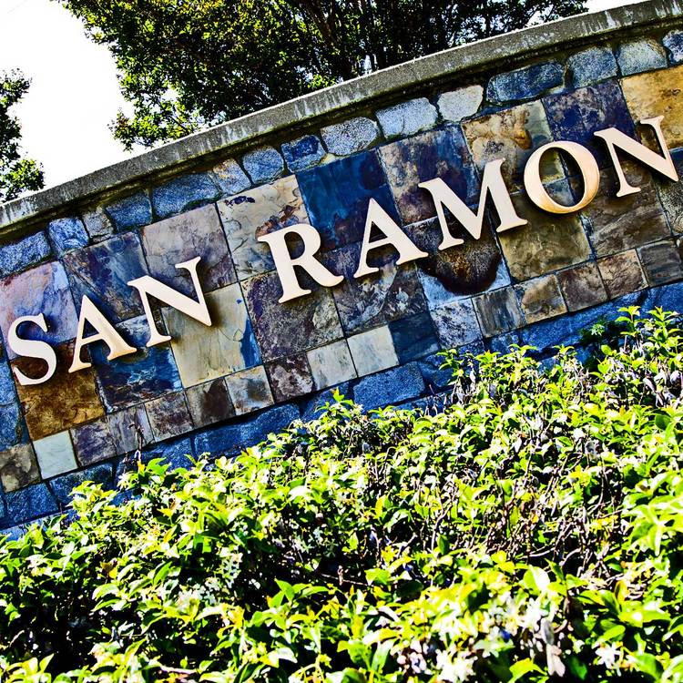 San Ramon Stone Sign