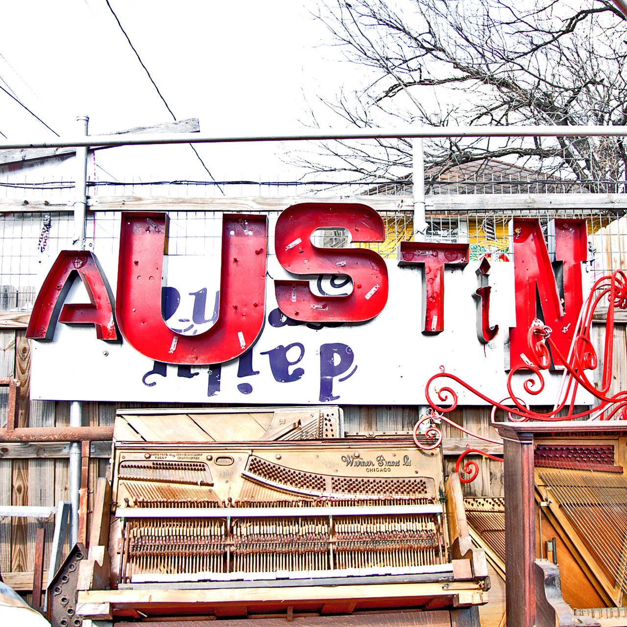 Austin In Red Letters