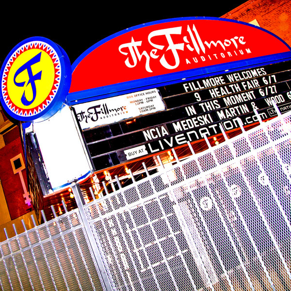 The Fillmore Auditorium Sign