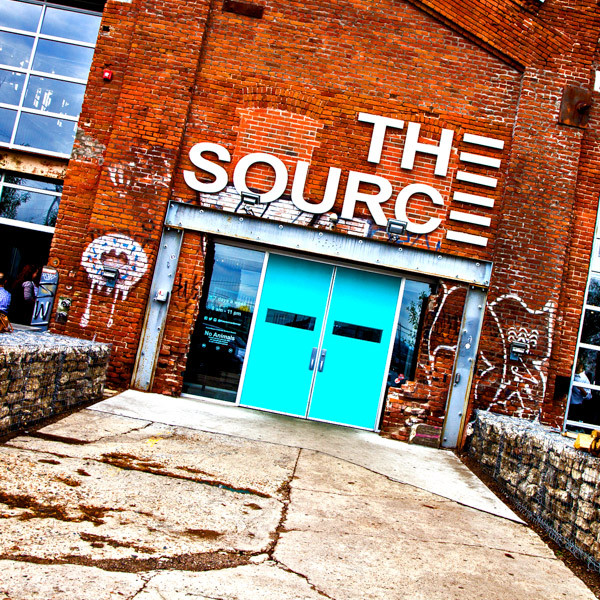 The Source Hotel Sign