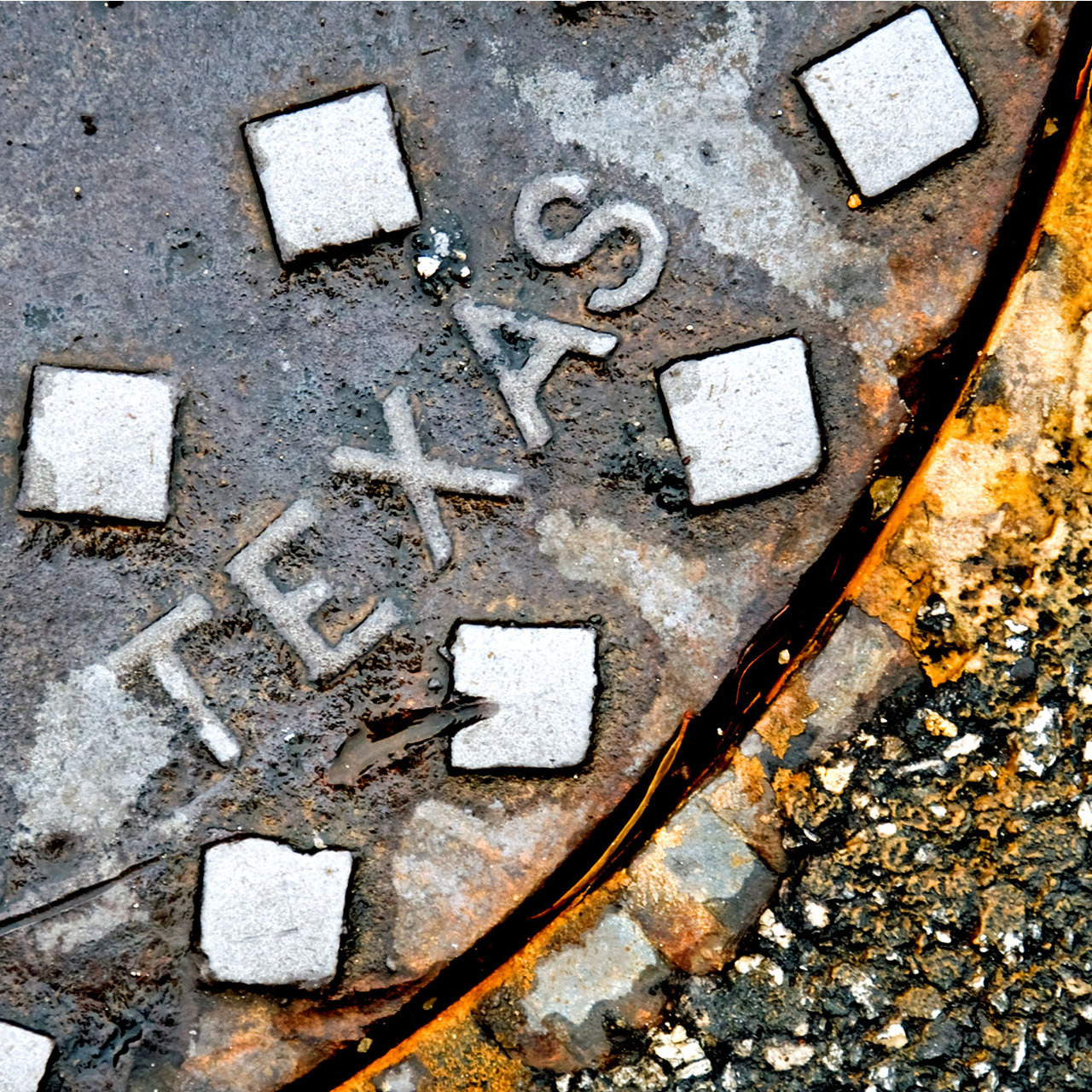 Texas Manhole Cover