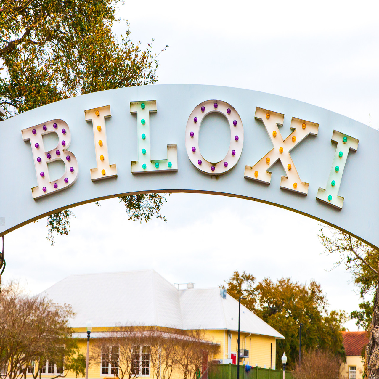 Biloxi Sign - South Austin Gallery