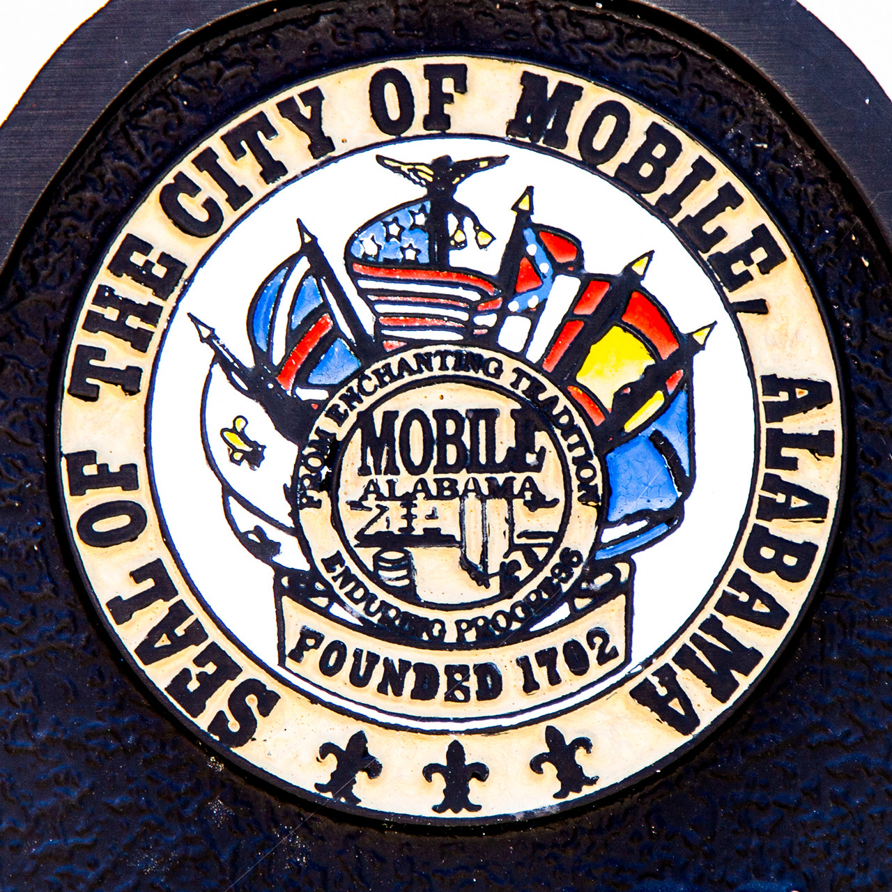 Seal of Mobile, Alabama - South Austin Gallery