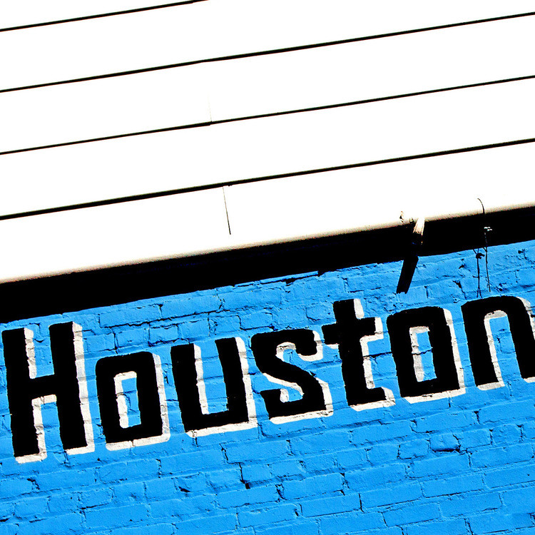 Black & Blue Houston Mural