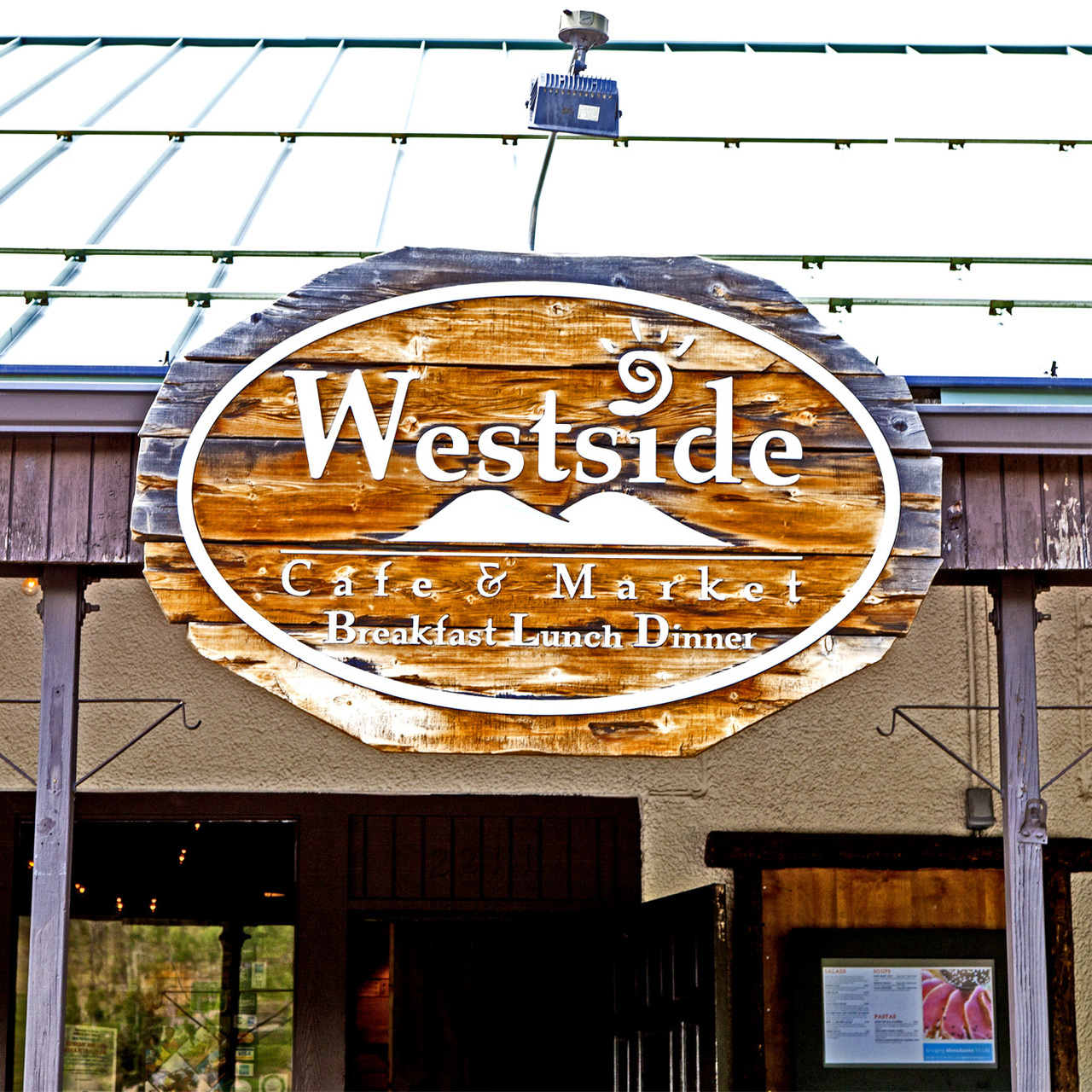 Westside CafÃ & Market Sign