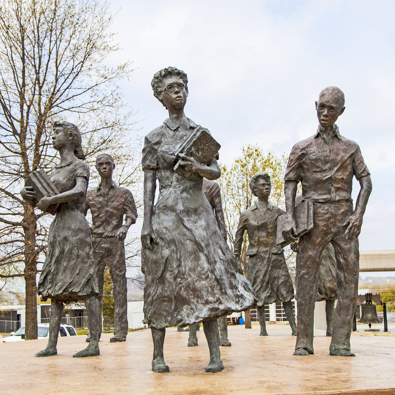 The Little Rock Nine Monument