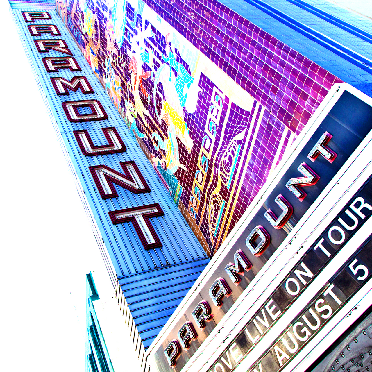 The Paramount Oakland Theater Sign