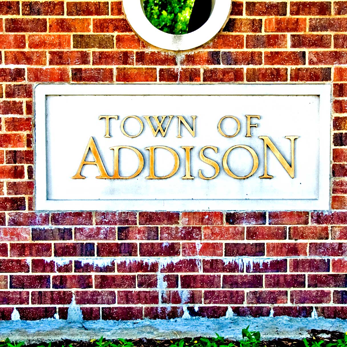 Town of Addison Sign/Architecture