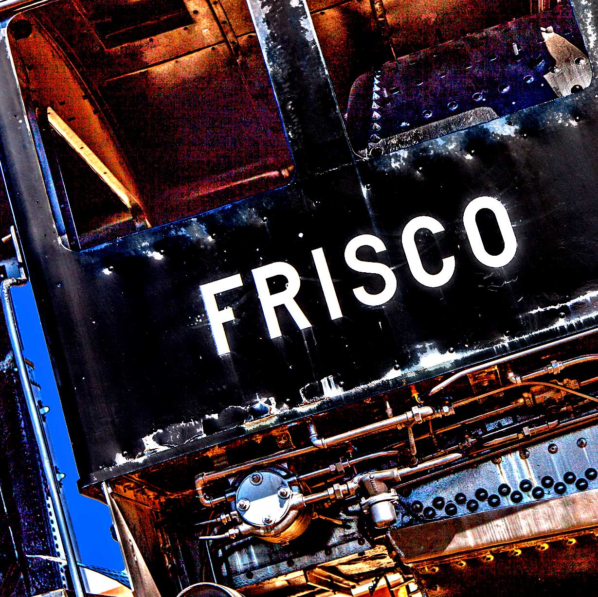 Frisco Train Model Sign